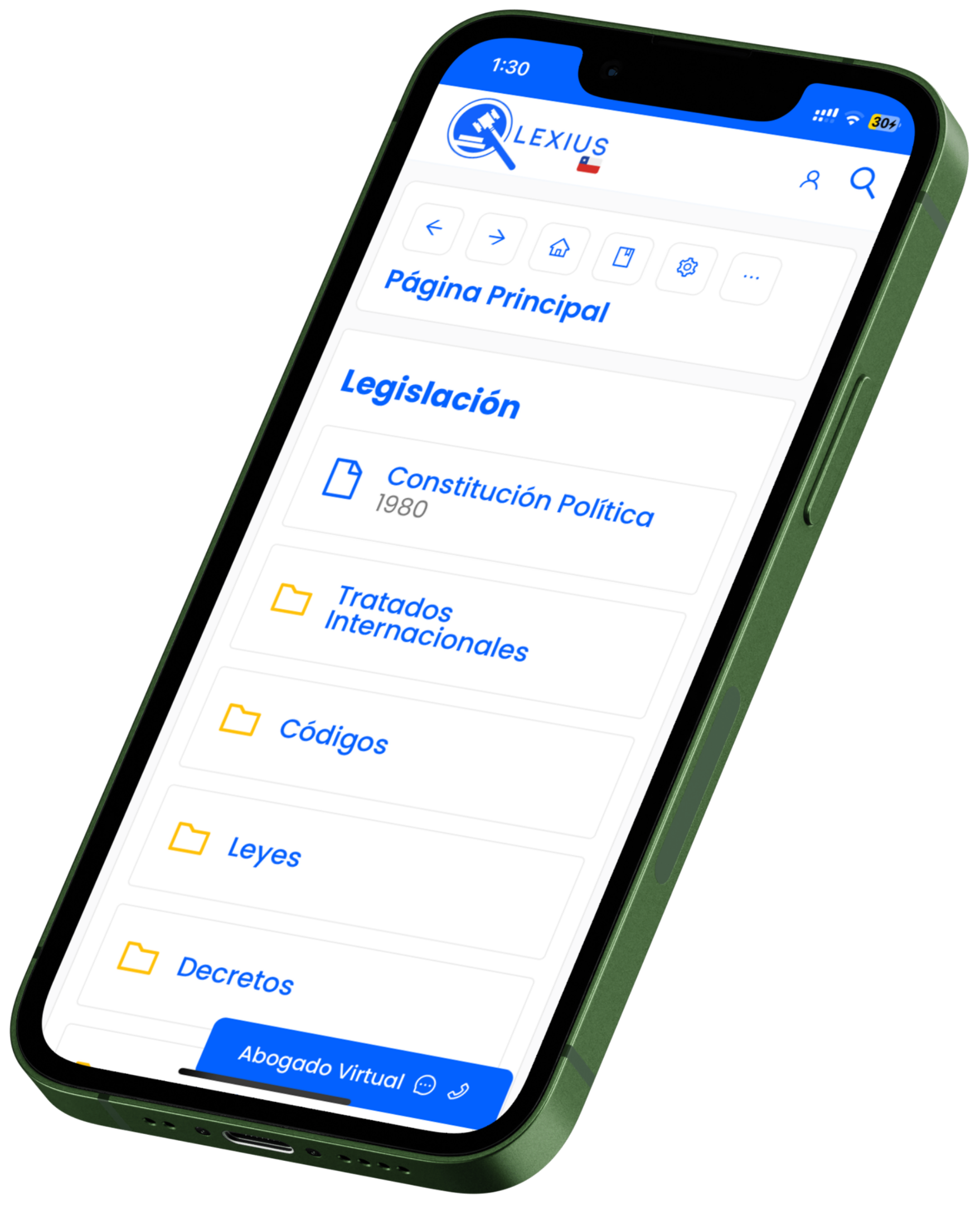 LEXIUS Chile - Software Jurídico con IA