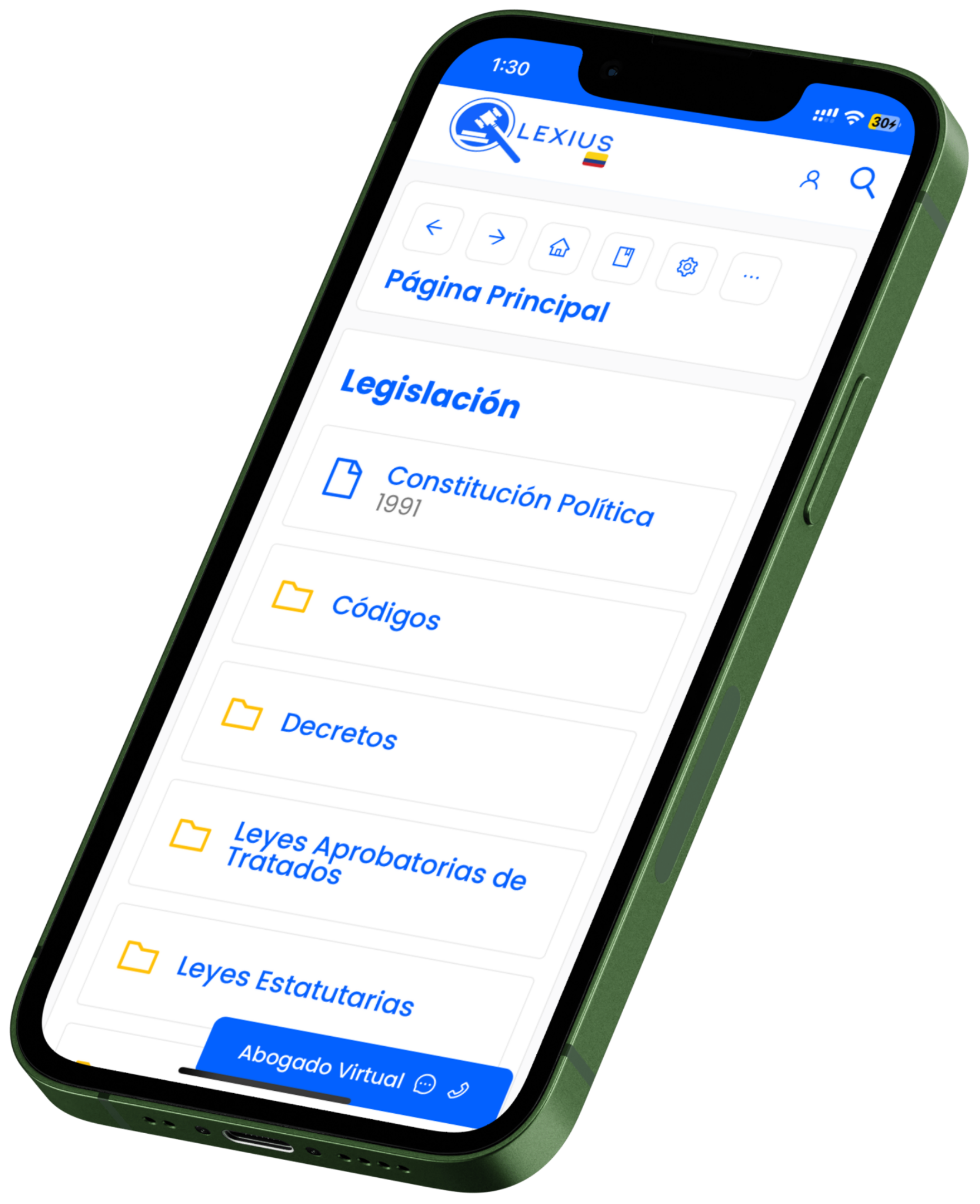 LEXIUS Colombia - Software Jurídico con IA